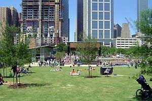 Green is a Go Downtown – Houston Public Media