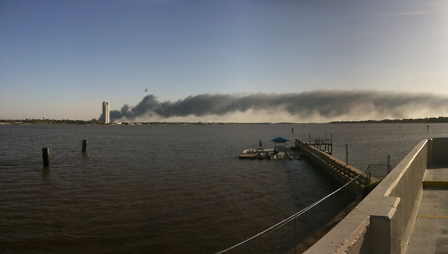 Nearby Residents React to American Acryl Explosion – Houston Public Media