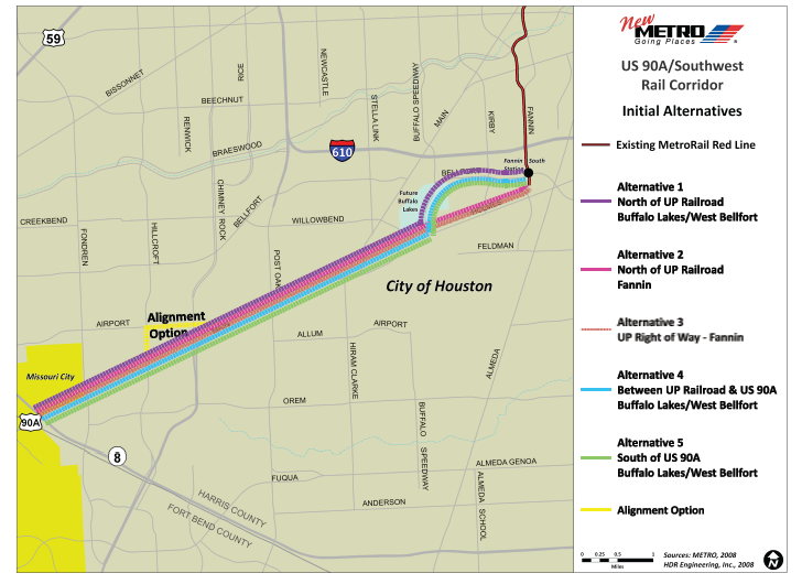 METRO Looking to Expand Rail Service to Missouri City – Houston Public ...