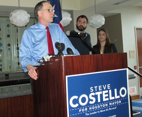 Council Member Stephen Costello Announces Campaign For Houston Mayor ...