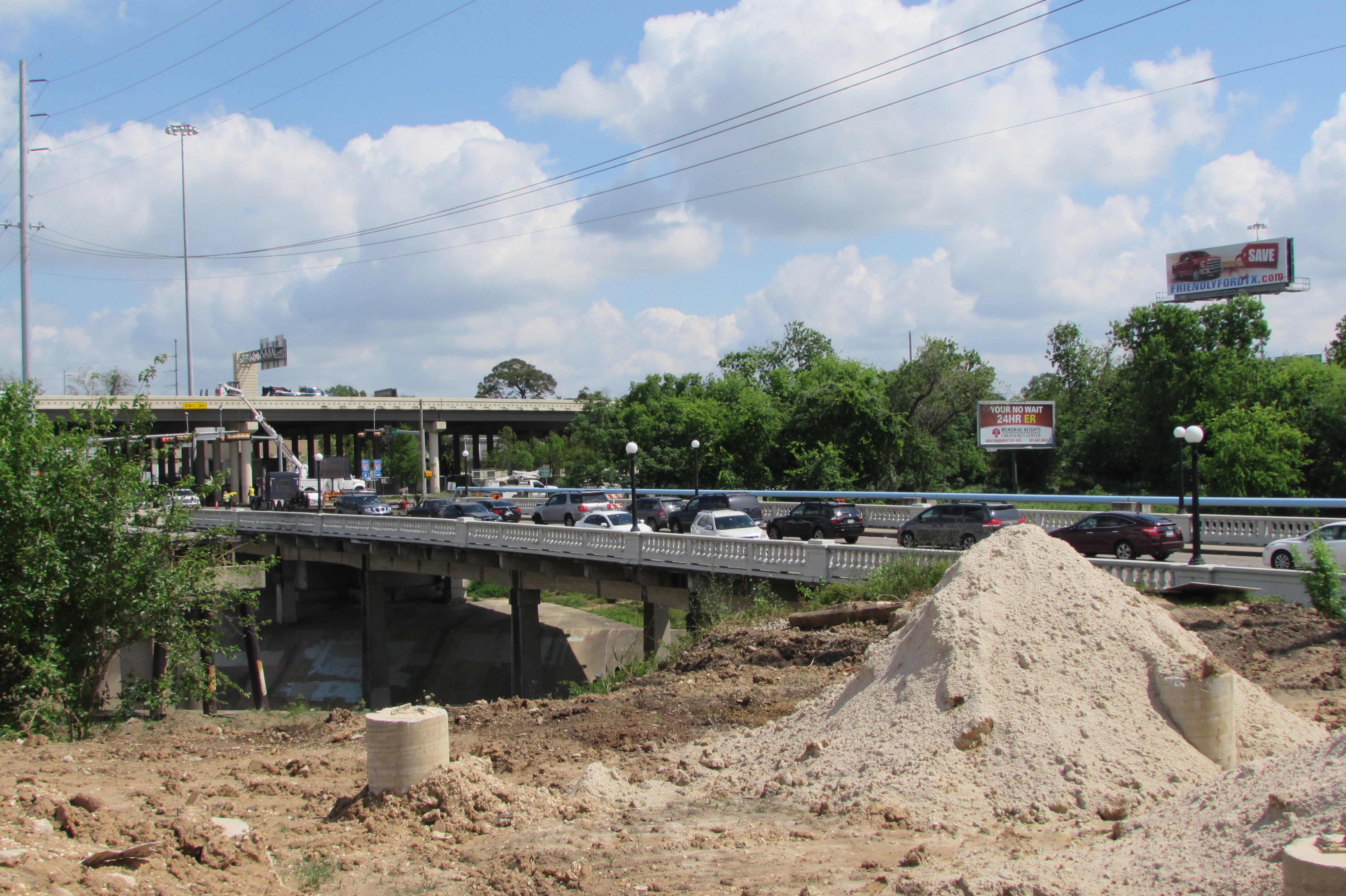Detours Begin For Yale Street Bridge Project Near The Heights – Houston ...