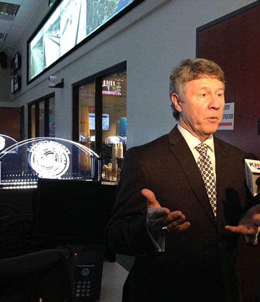 Harris County Judge Ed Emmett Heeds Safety First – Houston Public Media