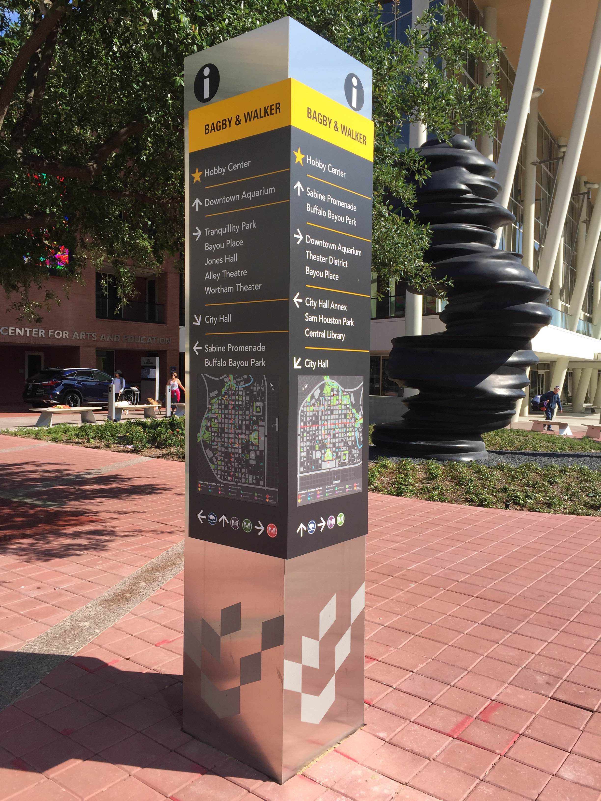 New Signs Guide The Way In Downtown Houston In Time For Super Bowl 51 ...