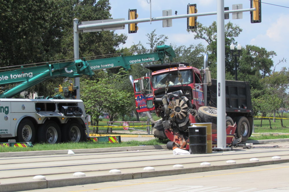 An Illegal Left Turn Caused The Metro Light Rail Train Crash – Houston ...