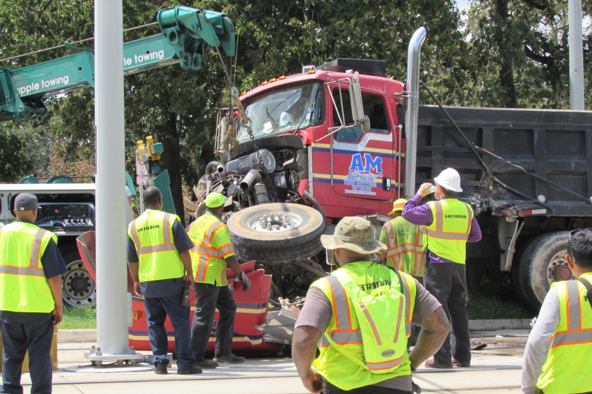 An Illegal Left Turn Caused The Metro Light Rail Train Crash – Houston ...