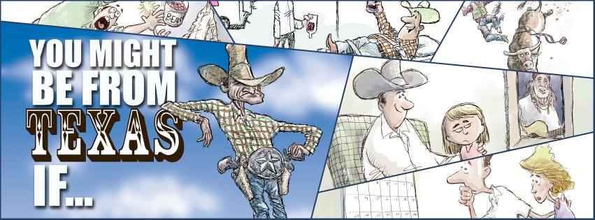 ‘You Might Be From Texas If…’ Book of Cartoons Frames What Makes Texas ...
