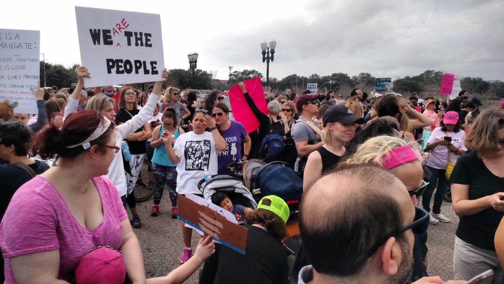 Houston Women’s March Shows Massive Solidarity with Washington D.C ...