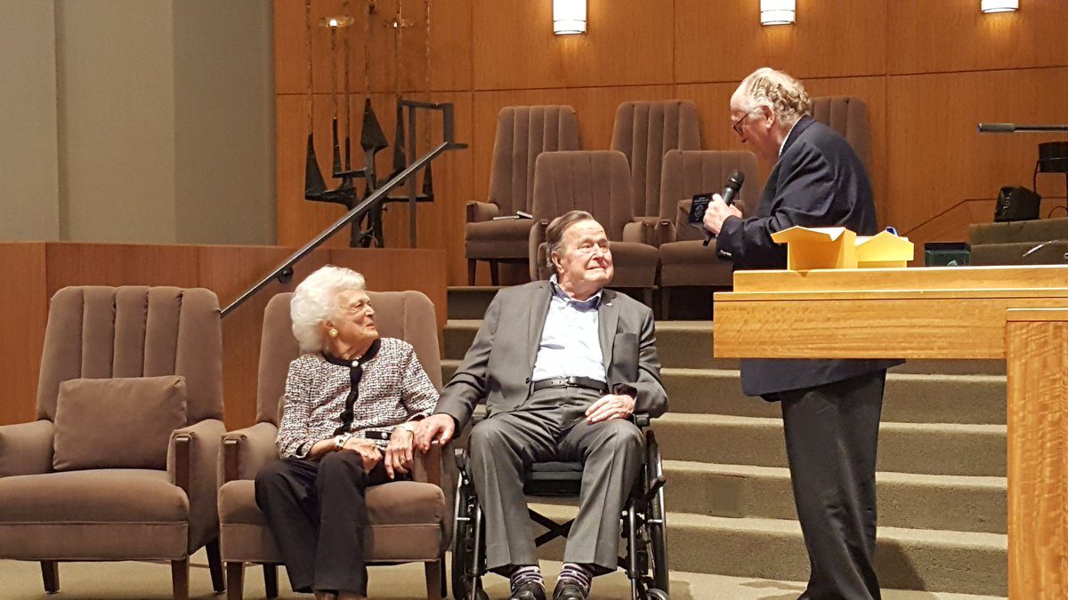 President George H.W. Bush, Wife, Condemn Jewish Threats – Houston ...
