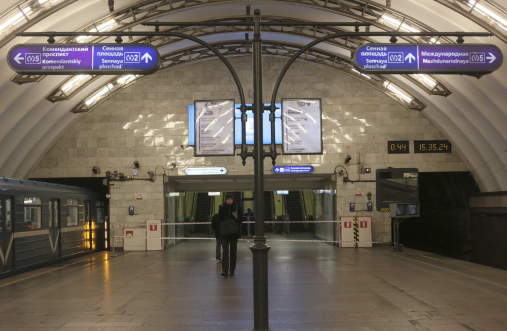 Deadly Blast Rips Through Russian Metro Station, Russian State Media ...
