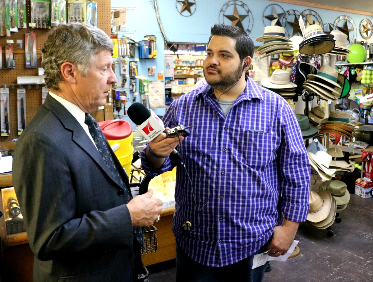 Shopping For A Hurricane Emergency Kit With Harris County Judge Ed ...
