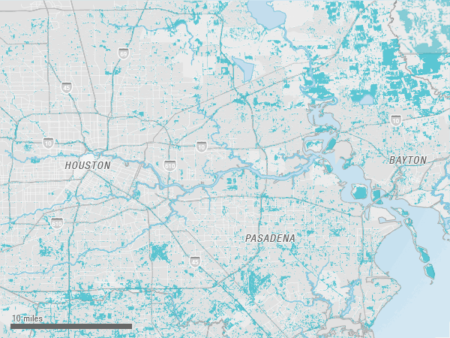 Early Data From Harvey Shows Epic Flooding – Houston Public Media