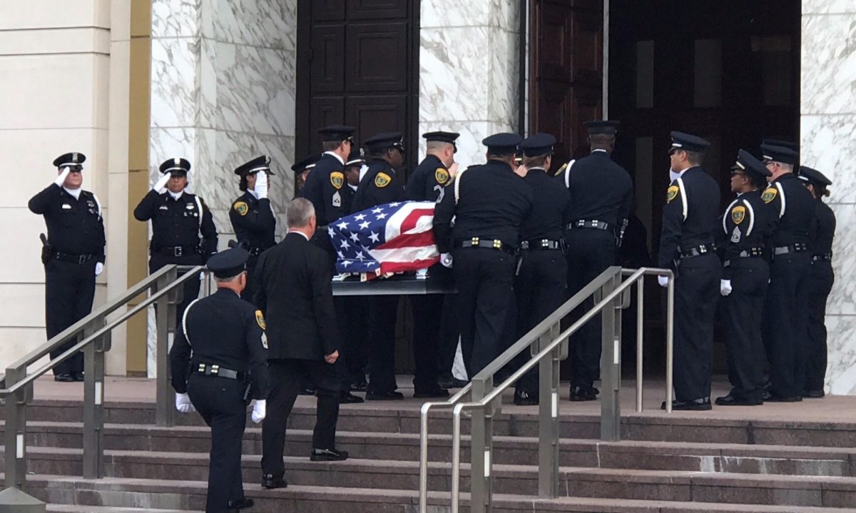 Police Officers From All Over Texas Say Goodbye to HPD’s Sergeant Perez ...