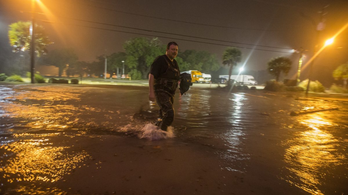 Biloxi Faces Flooding As Nate Makes Second Landfall On Gulf Coast ...