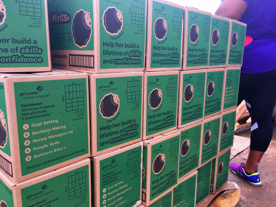 How Your Girl Scout Cookies Get To You Is A Massive, Muddy Undertaking ...