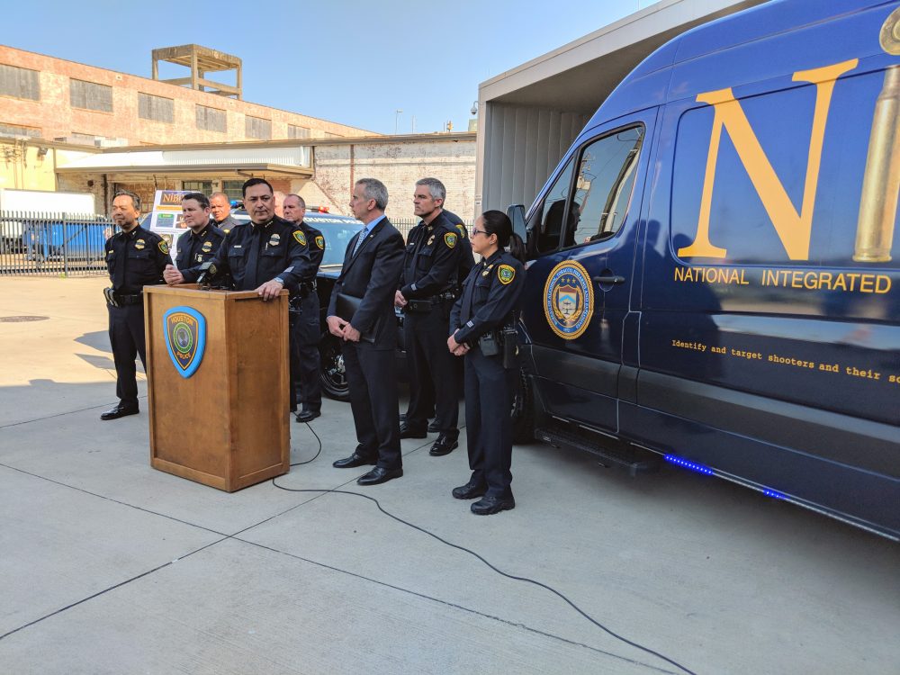 Houston Police Get Ballistics Van From Feds – Houston Public Media