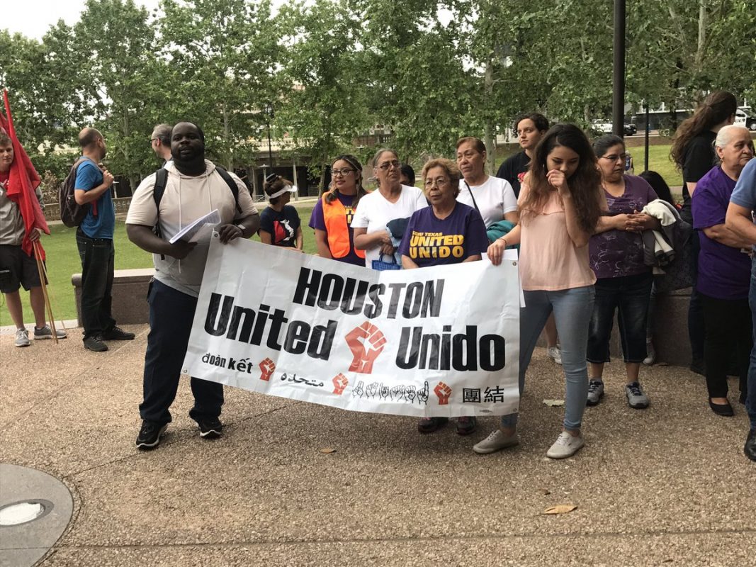 May Day Protesters Rally For Houston’s Immigrant Workers – Houston ...