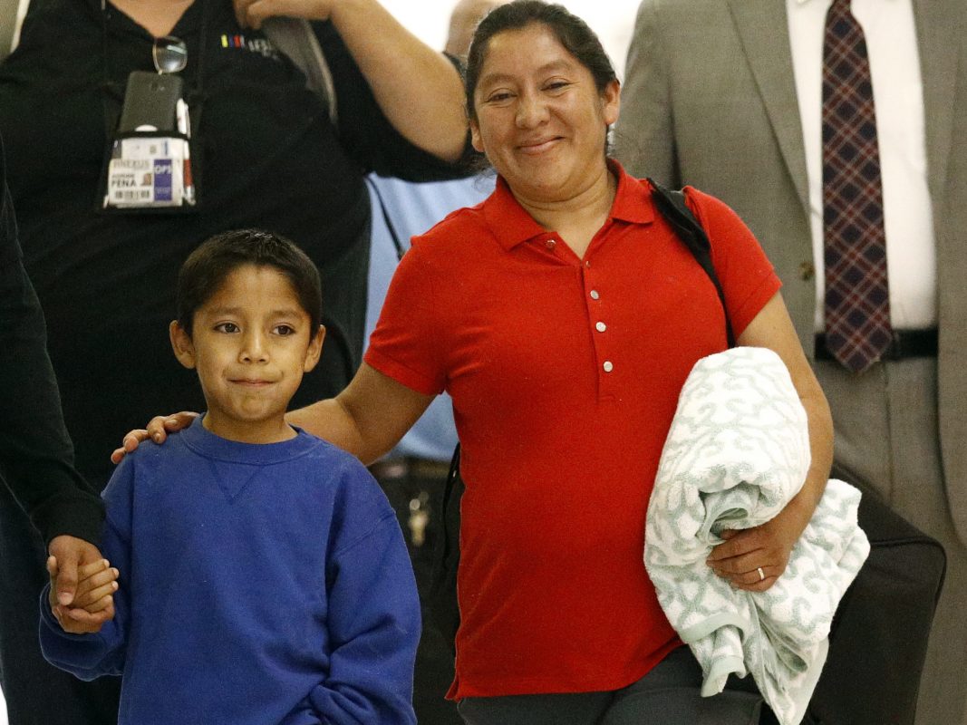 WATCH: Mother And Son Reunite At Airport; U.S. Had Split Them Because ...