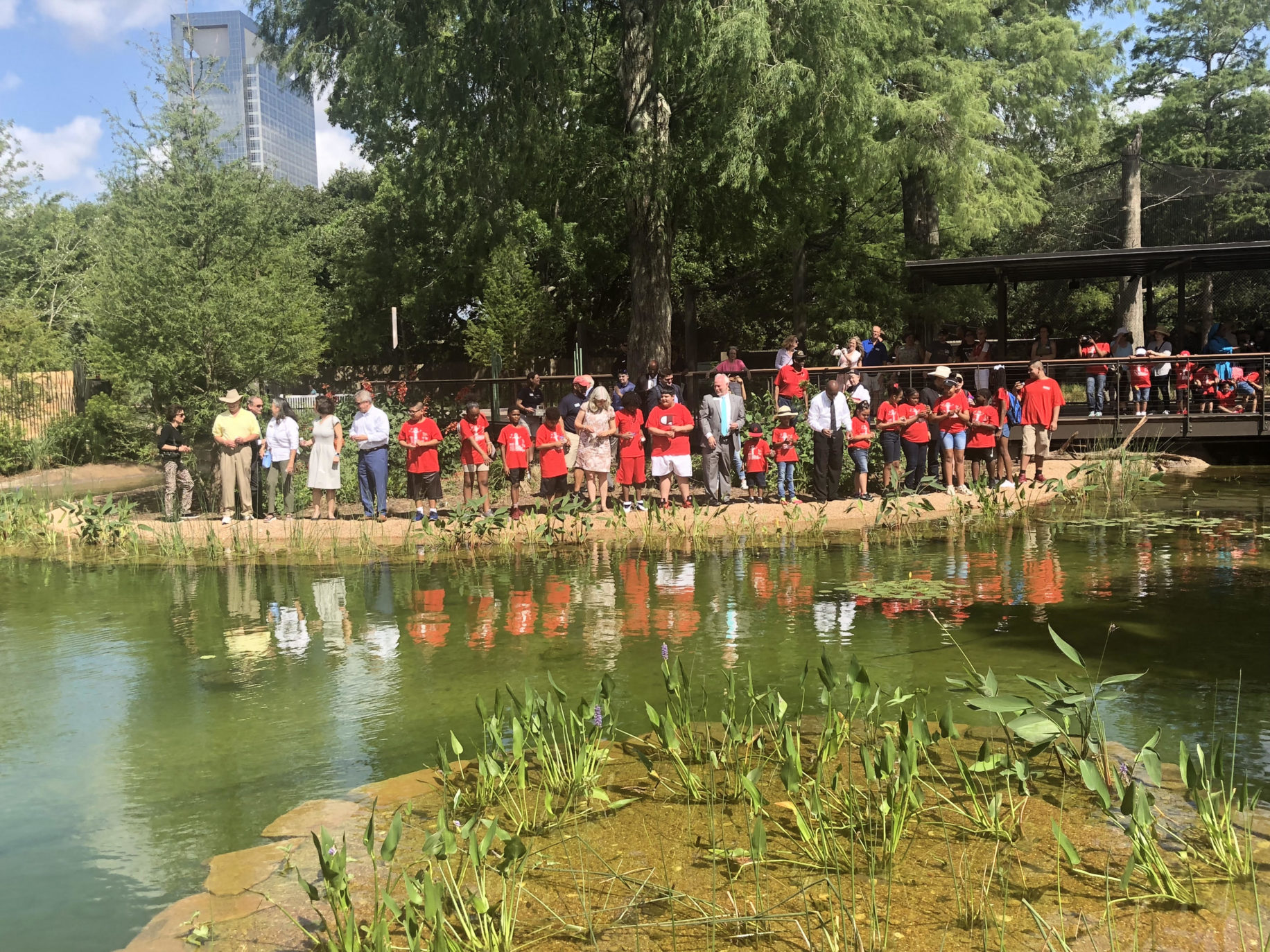 Houston Zoo Opens New Texas Wetlands Exhibit Featuring Native Wildlife ...