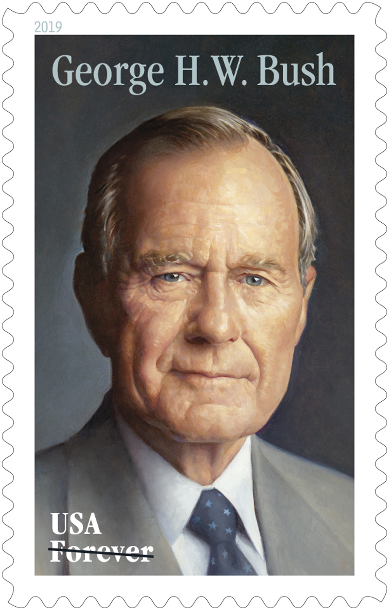Postage Stamp Honoring Bush 41 Unveiled In College Station – Houston ...