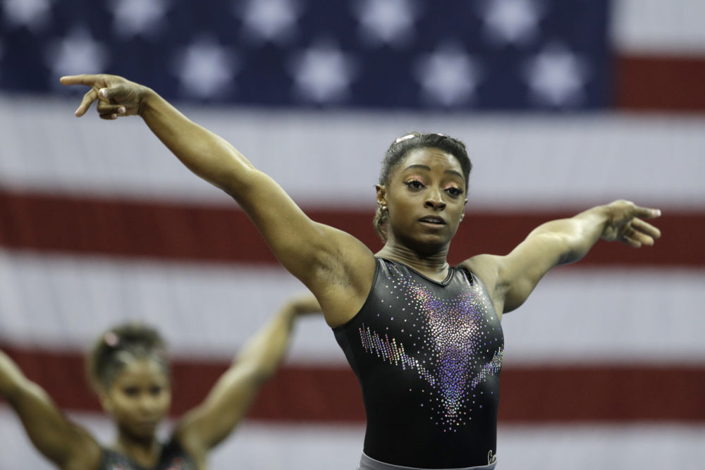 7 For Simone: Houston’s Biles Claims Another U.S. Gymnastics Title ...
