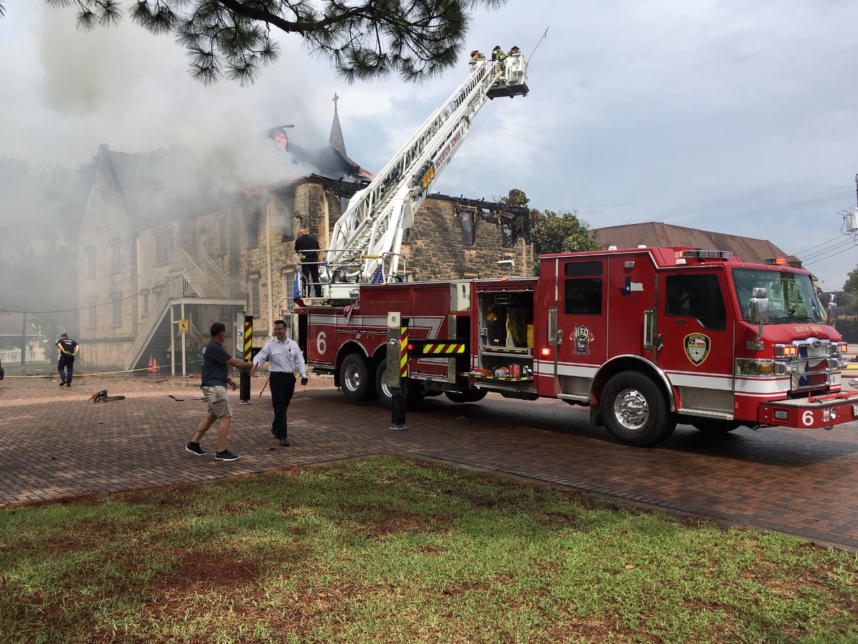 Historic Church In The Heights Heavily Damaged By 2-Alarm Fire ...
