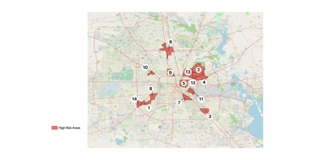 Maps Provide A Look At Where Houston Children Face Food Insecurity ...