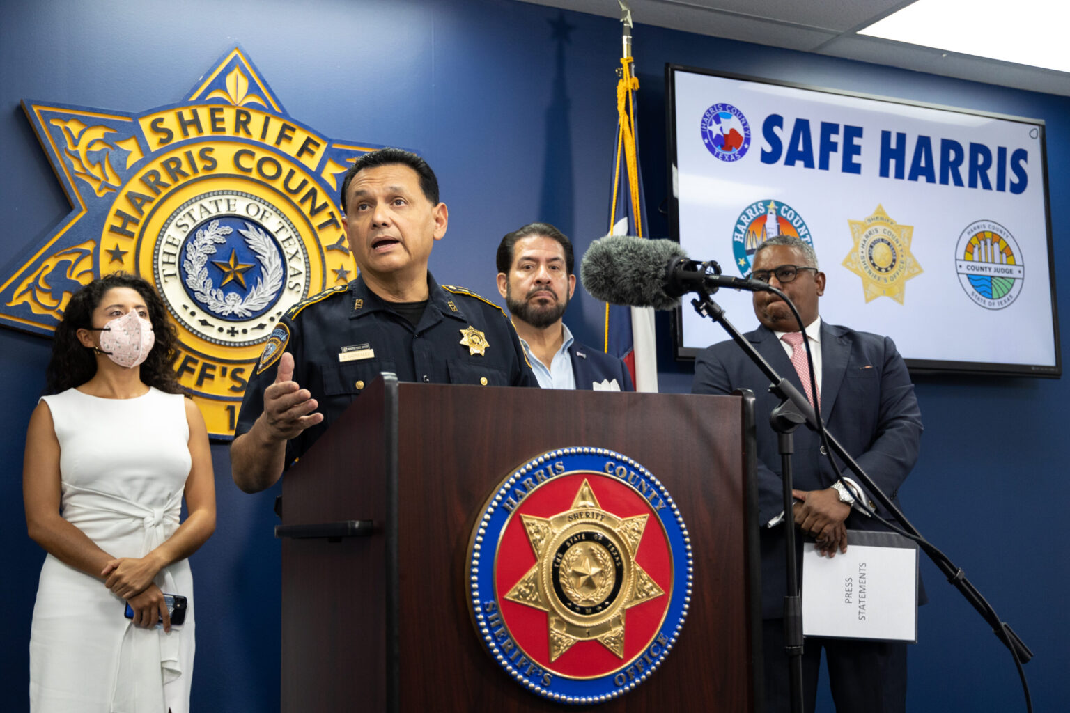 Harris County leaders unveil $150 million public safety initiative to ...