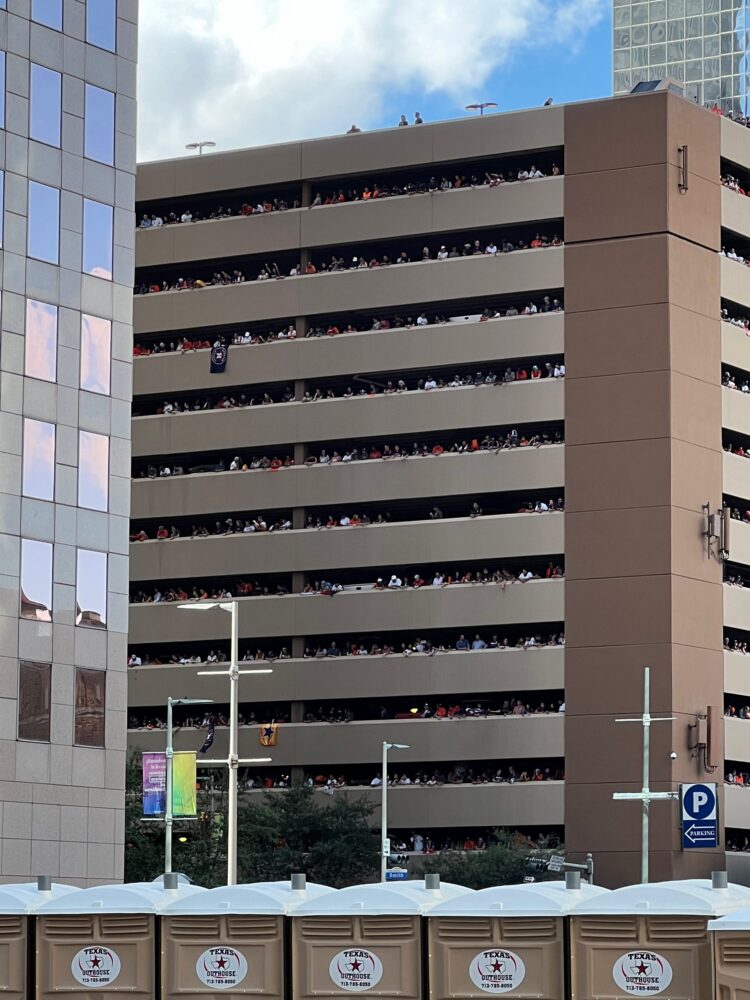 Large crowds line streets, celebrate 2022 Houston Astros World Series ...