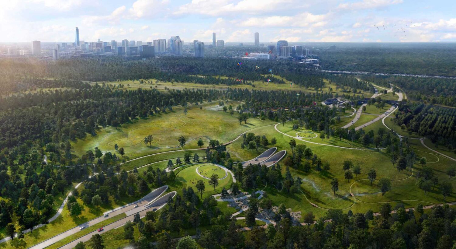 Grand opening of land bridge at Houston’s Memorial Park postponed until ...