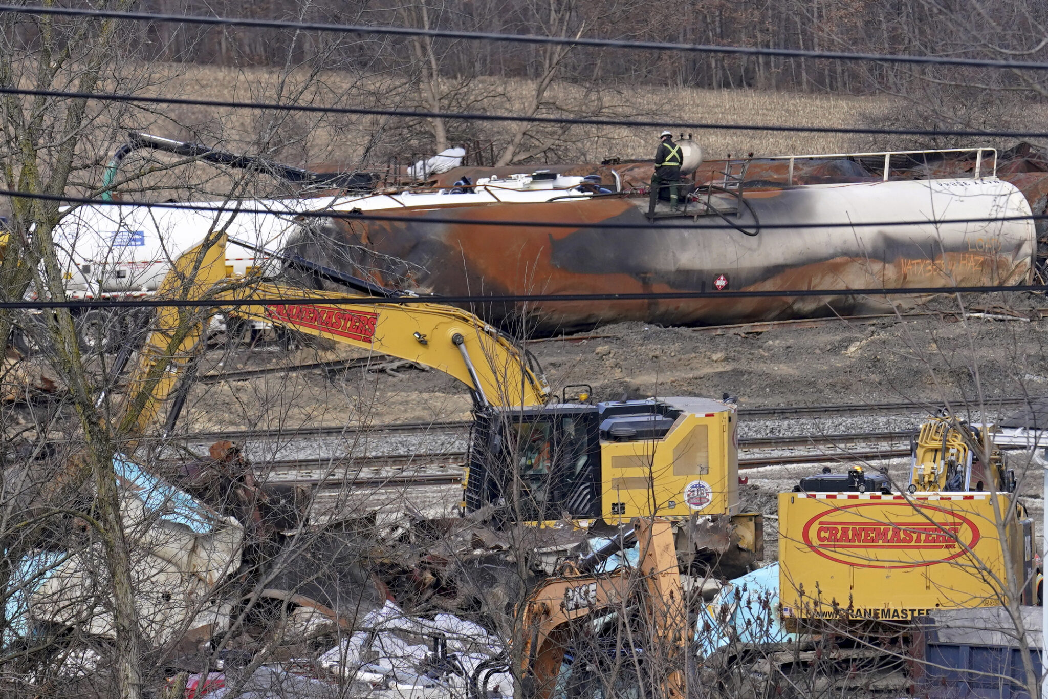 Firefighting wastewater from Ohio train derailment began arriving in ...