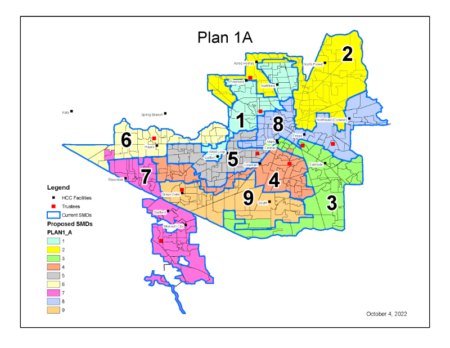 Houston Community College board approves redistricting map, drawing ...