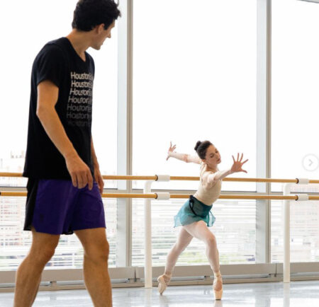 Justin Peck visited an iconic piece of Houston art, and it inspired his ...