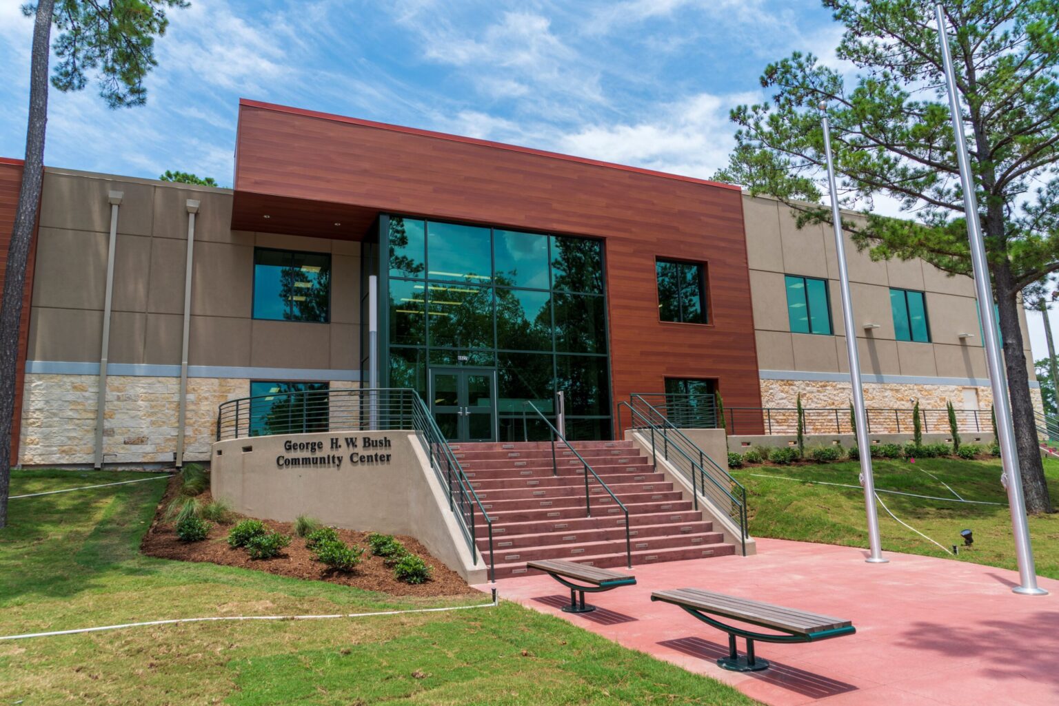 Harris County opens long-planned George H.W. Bush Community Center in ...