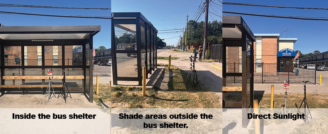 “It’s like a sweatbox:” Houston bus stops reach dangerous temperatures ...