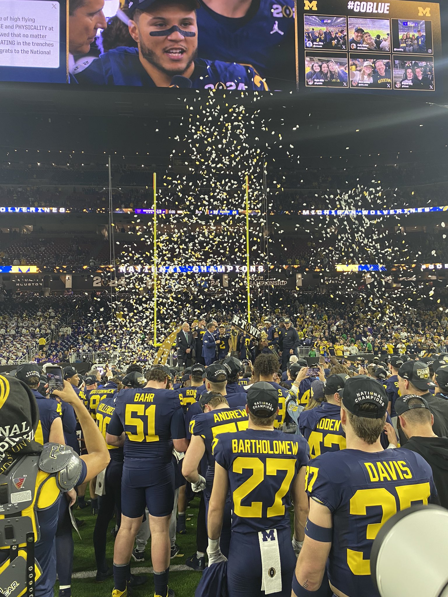 Live coverage: Big fourth quarter powers Michigan to national title in ...