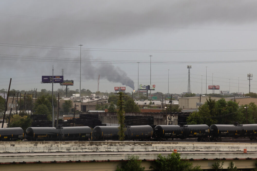 Large southeast Houston chemical plant flare Monday caused by power ...