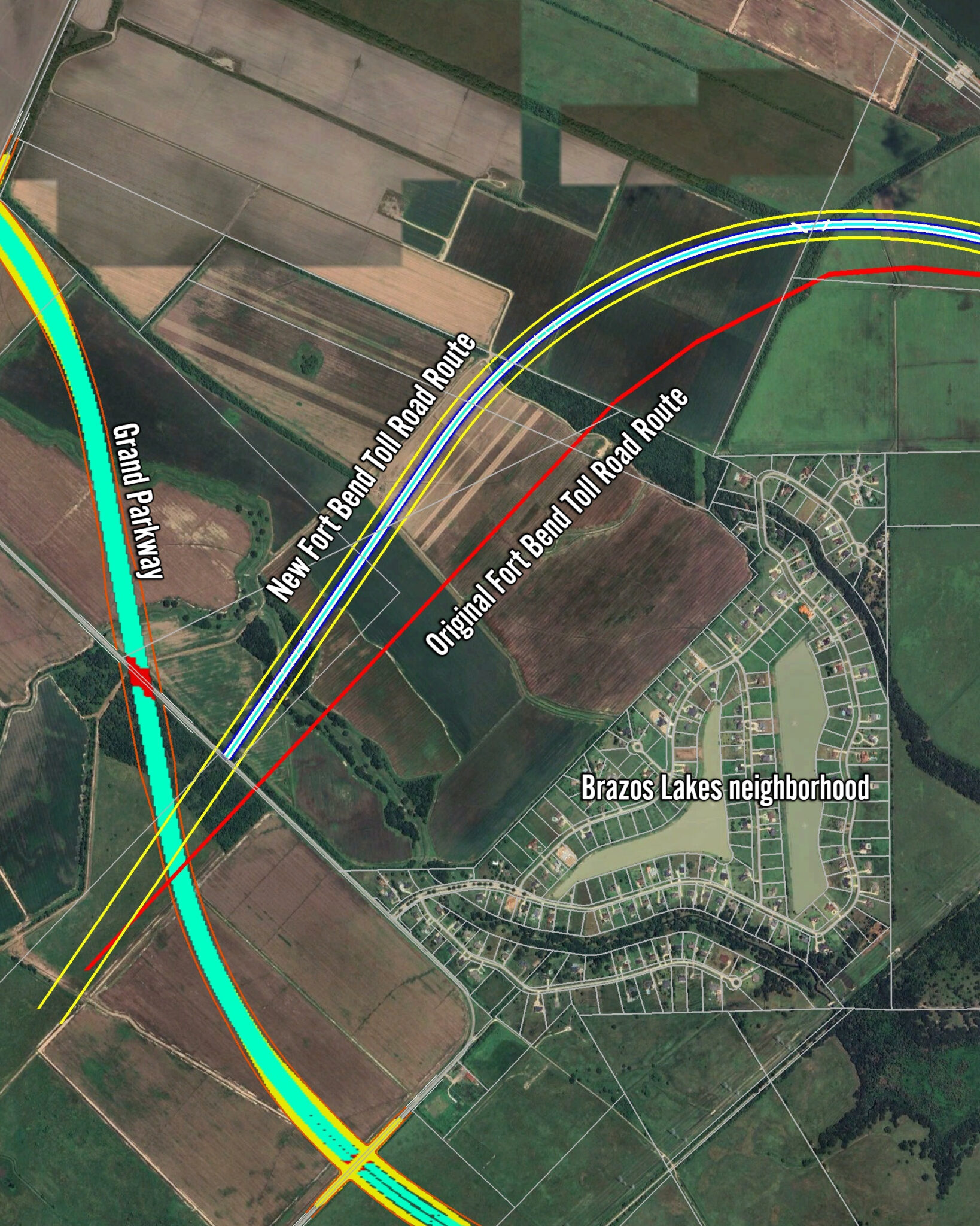 New Fort Bend Toll Road shifts away from Richmond neighborhood, after ...
