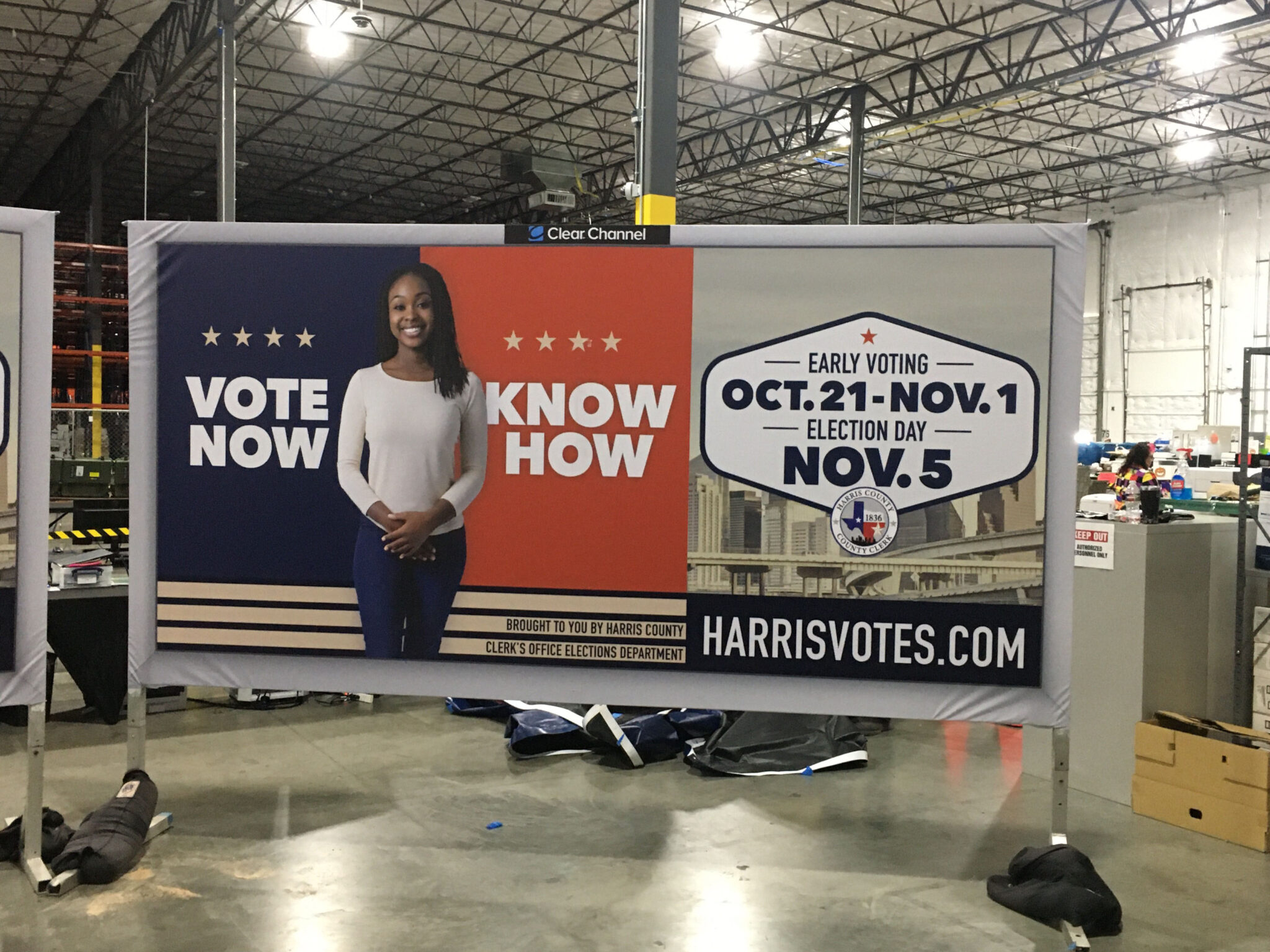 Harris County Elections office opens new multipurpose headquarters ...