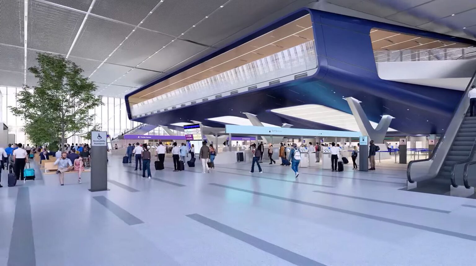 Terminal B lobby at Houston’s Bush Airport to close until 2026 for $2.5 ...