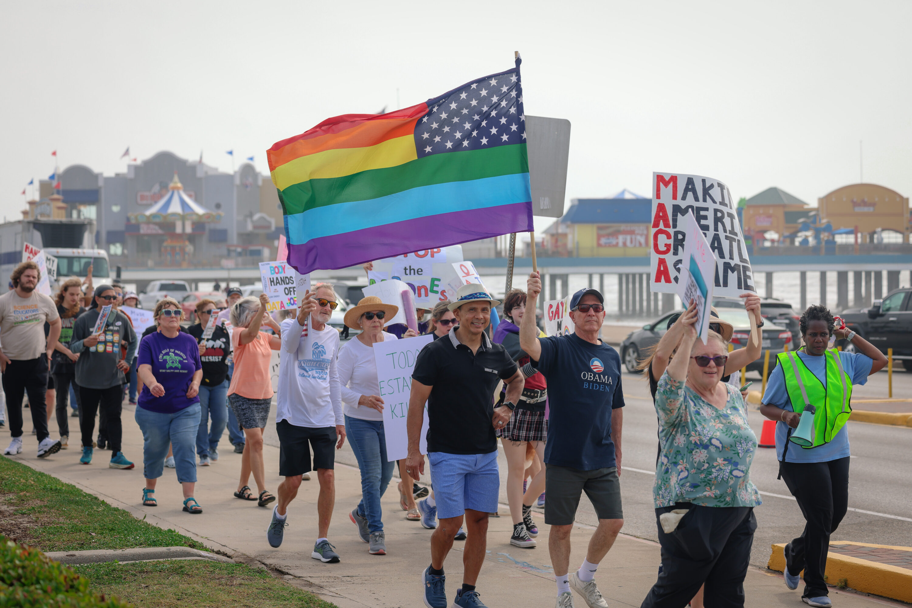 Thousands across Texas join ‘50501’ protests against the Trump ...