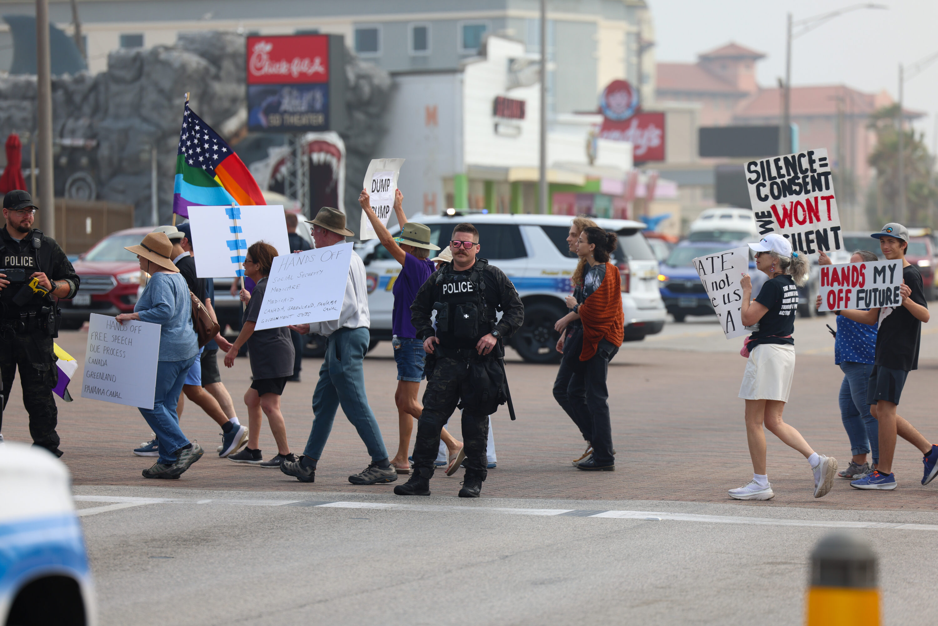 Thousands across Texas join ‘50501’ protests against the Trump ...