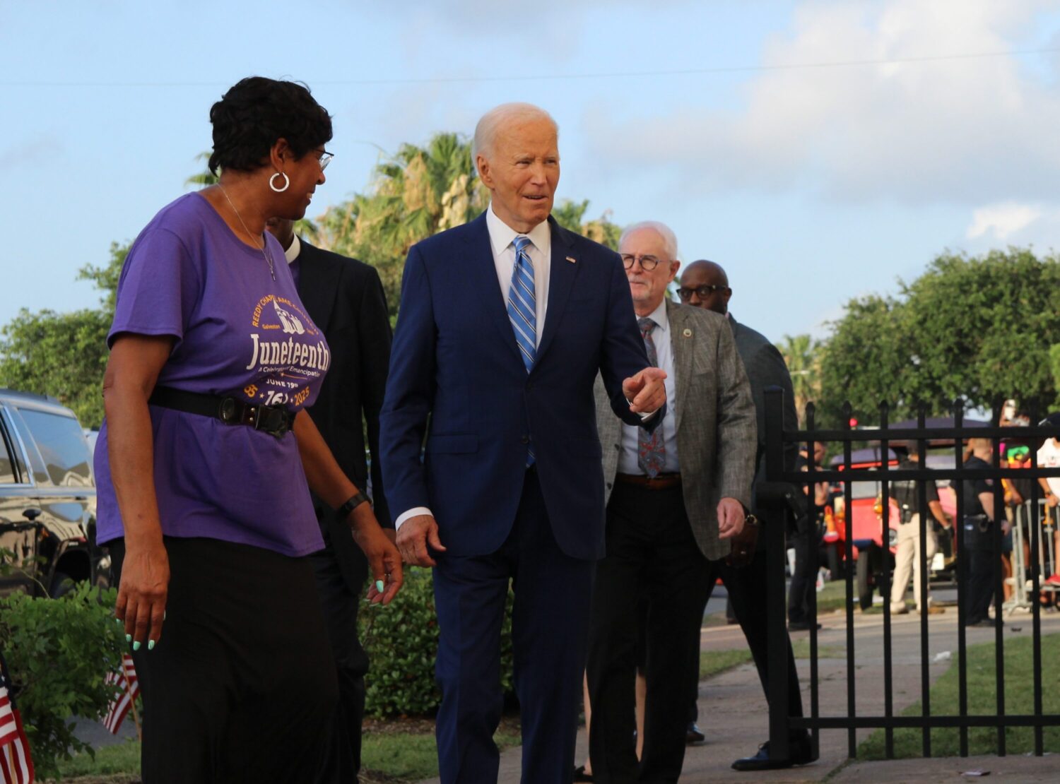 Biden attends Juneteenth ceremony in Galveston, marking 160th ...
