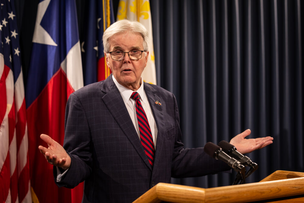 Lt. Gov. Dan Patrick argues there is no separation of church and state ...