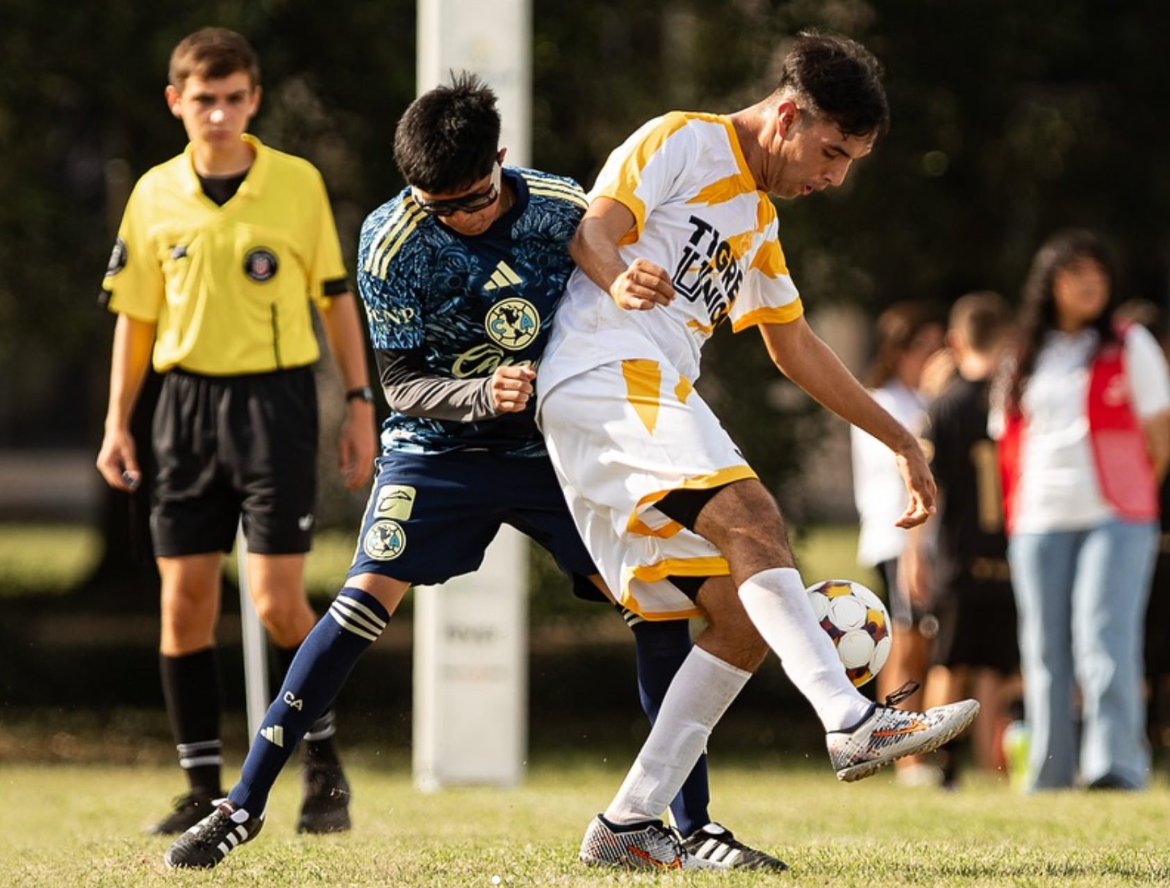 Photos: Soccer players with developmental disabilities converge on ...