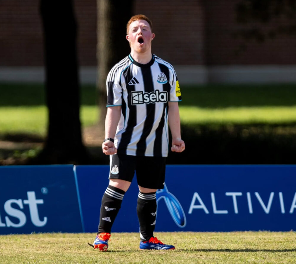 Photos: Soccer players with developmental disabilities converge on ...