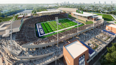 Rice University unveils $120 million project for pedestrian gateway ...