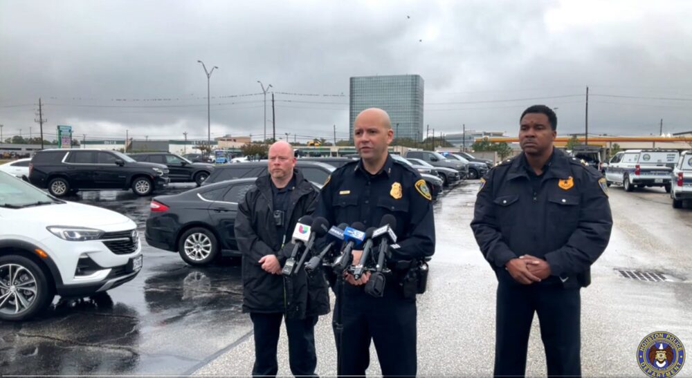 South Houston police officer shot in head during deadly gunfire ...