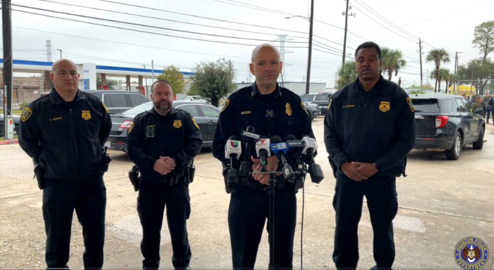 Houston police shoot man accused of firing his gun at them during chase ...