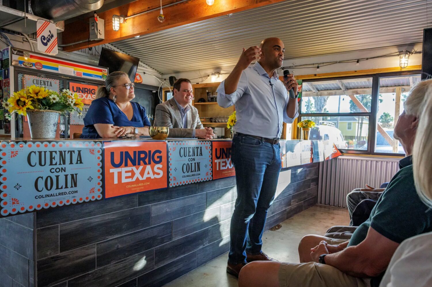 Democrat Colin Allred drops out of Senate race, announces run for 33rd ...