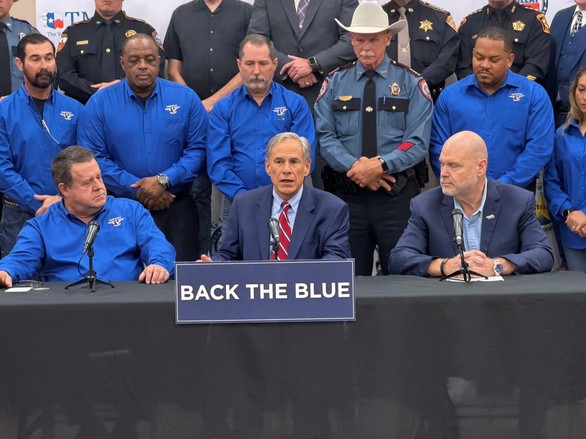 Gov. Greg Abbott touts public safety accomplishments at Houston ...